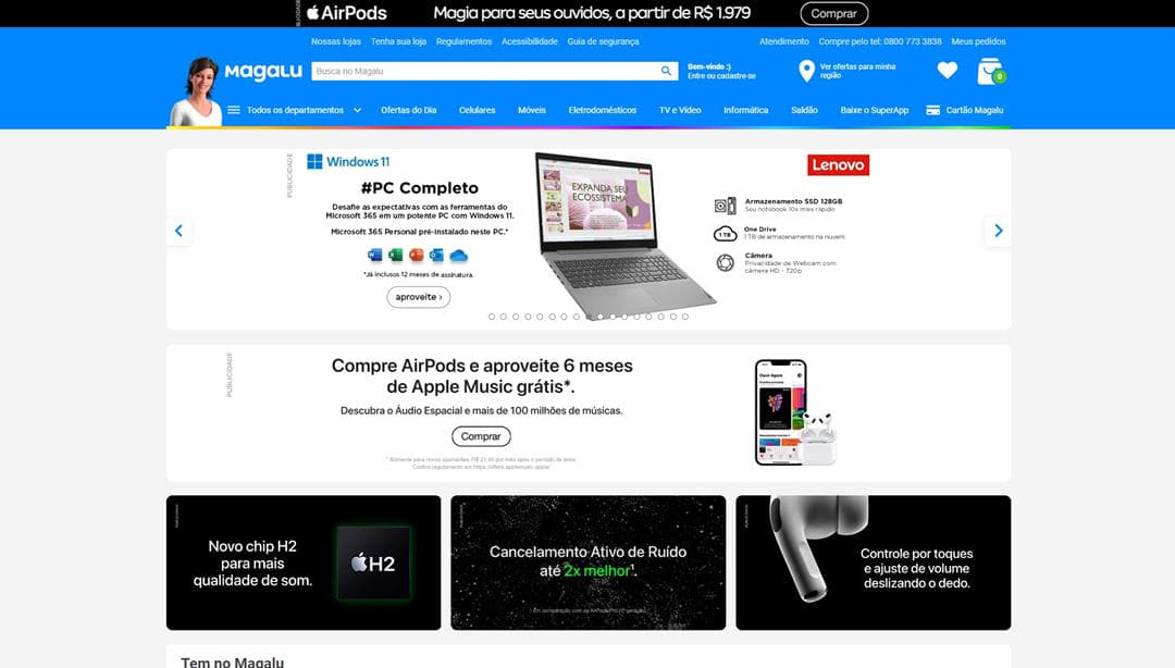 10 melhores sites para comprar produtos de informática pela internet