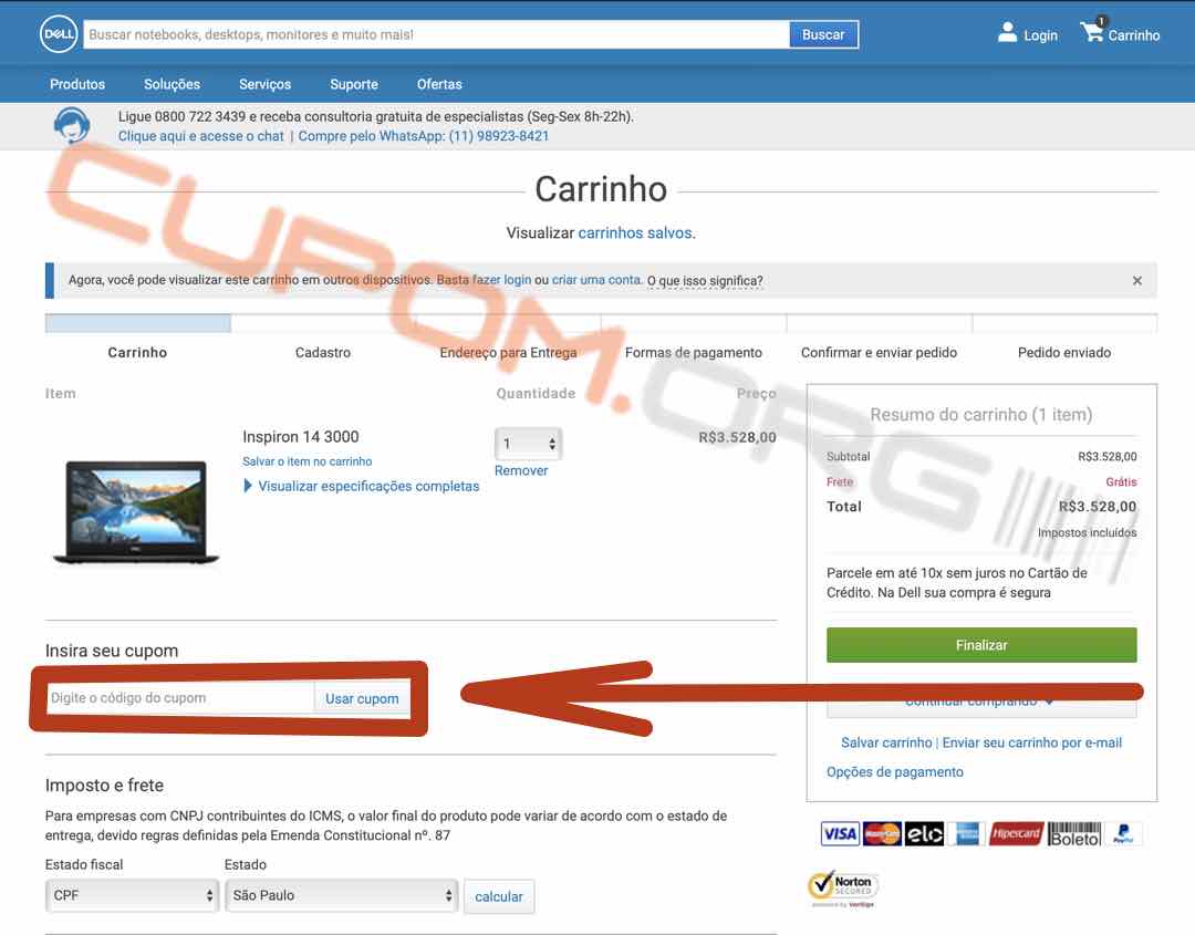 Cupom de Desconto Dell ⇒ 30 Códigos Novembro 2025