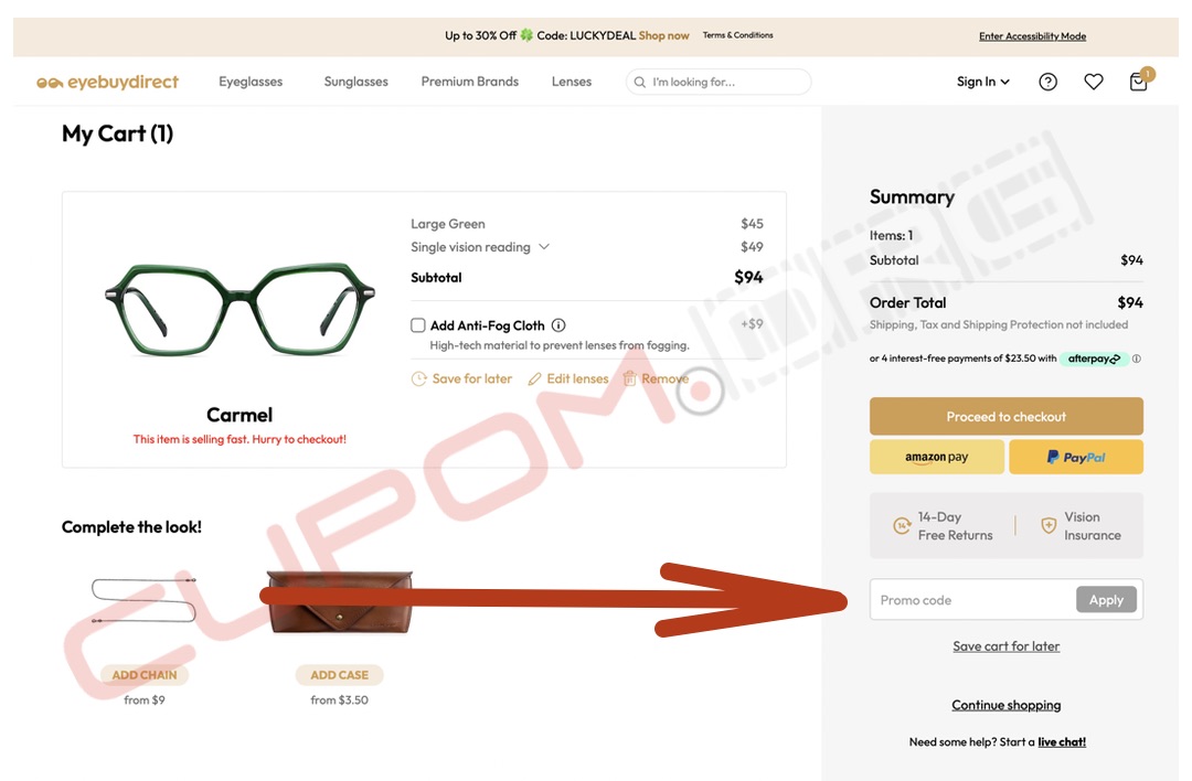 Cupom de Desconto Eyebuydirect | Código Promocional Outubro 2025