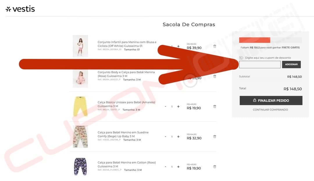 Cupom de Desconto Vestis ⇒ 5 Códigos Maio 2026
