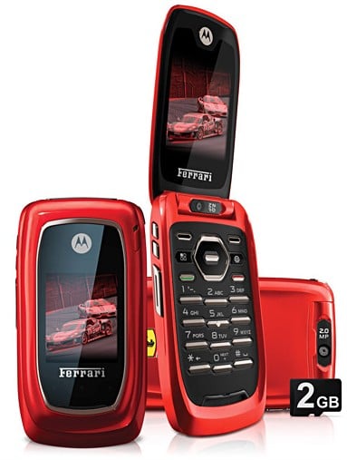 Nextel Ferrari Motorola 2MP Bluetooth GPS - 45% de desconto