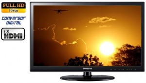 TV LED 40 Polegadas Full HD Samsung Conversor HDMI