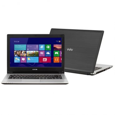 Notebook CCE HT345 Intel Core i3-3217U Tela 14 Touchscreen Bluetooth ...