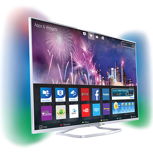 Smart TV Philips 3D LED 47" 47PFG6809/78 Full HD
