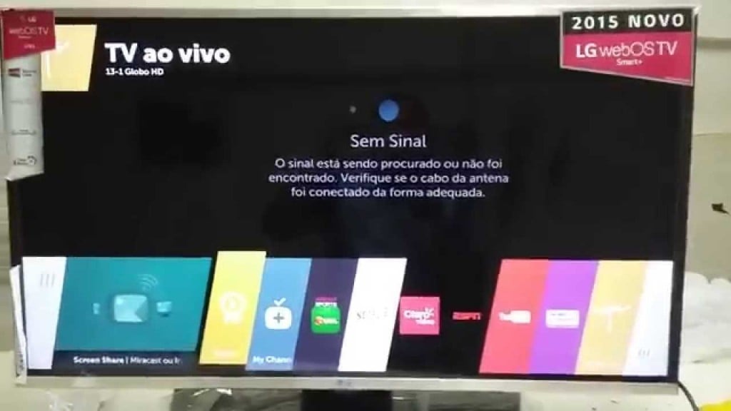 Smart TV LED 40'' LG 40LF6350 Full HD